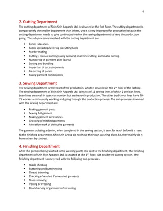 Report on Industrial Visit at Shin Shin Group | PDF | Needlework | Arts ...