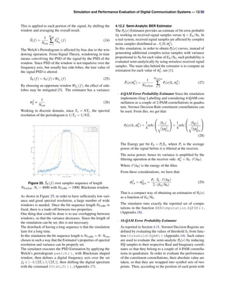Report Simulations of Communication Systems | PDF