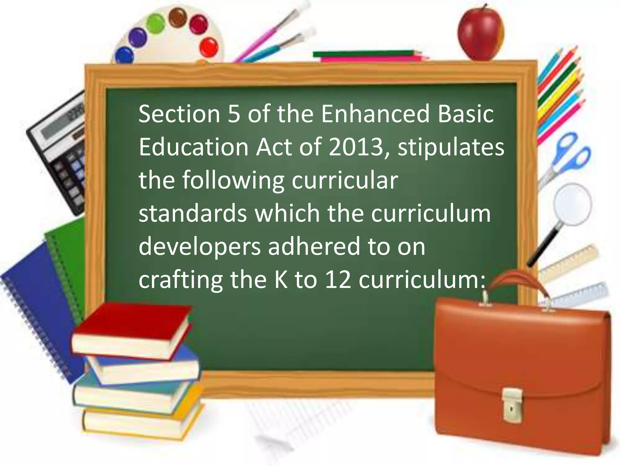 The Enhanced Basic Education Act of 2013 (K-12) | PPTX