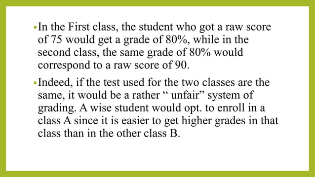 Criterion-Referenced Grading and Norm Grading system | PPTX