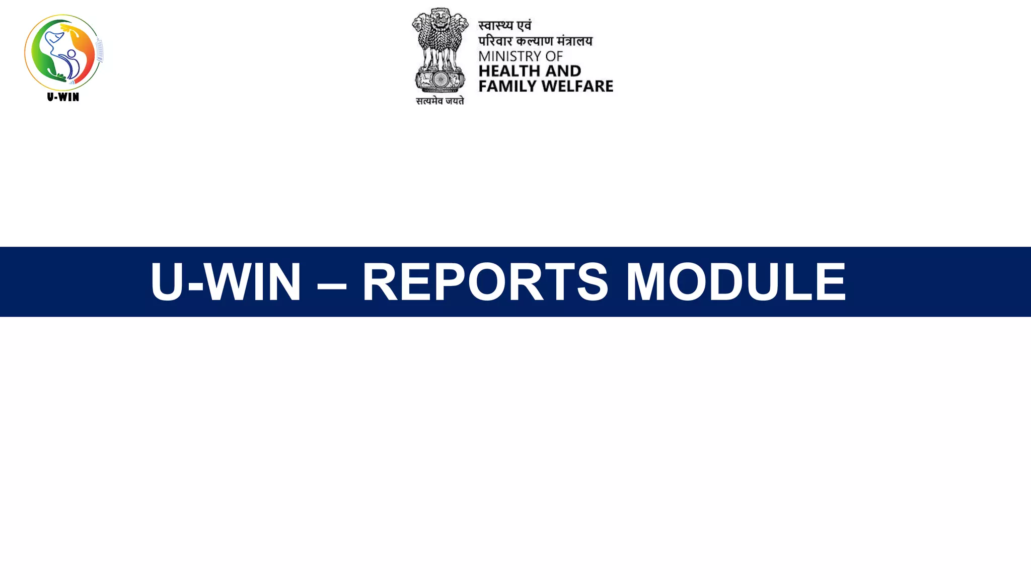 Reports Module_U-WIN.pptx