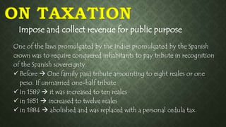 The Philippines under Spanish Regime | PPTX