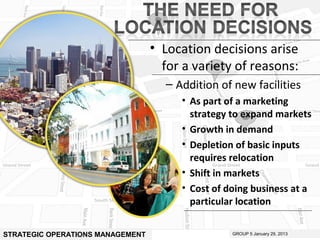 location planning and analysis | PPT