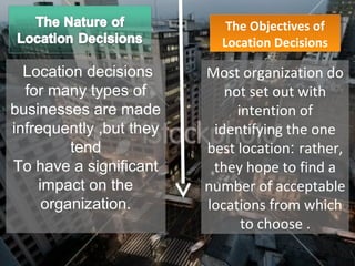 location planning and analysis | PPT