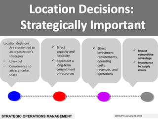 location planning and analysis | PPT