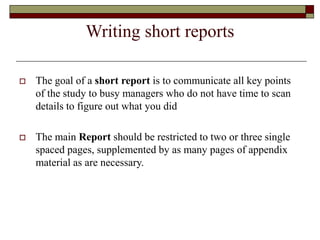 Report sturctur_short.ppt | Developmental Sites | Real Estate