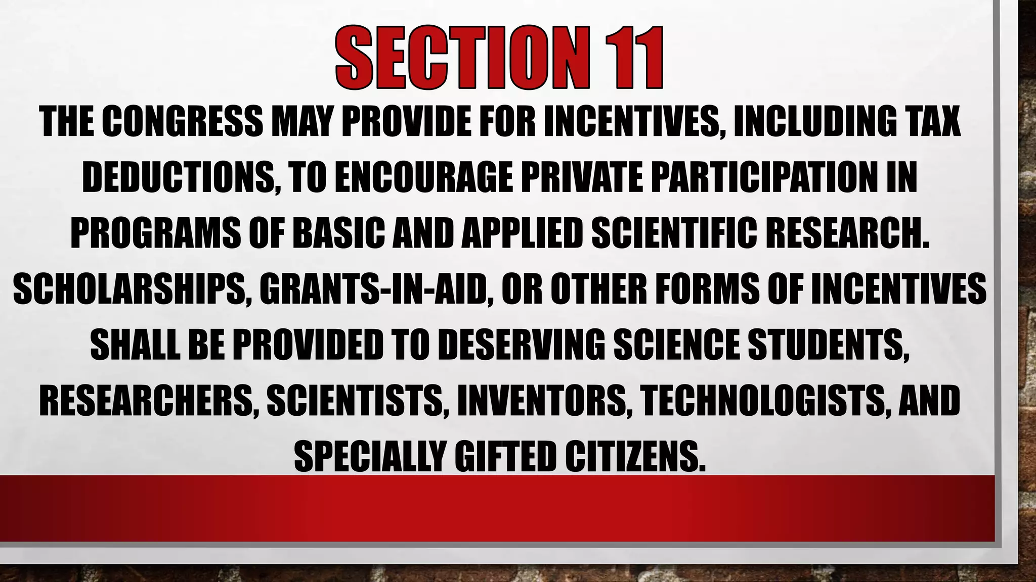 ARTICLE XIV OF THE 1987 PHILIPPINE CONSTITUTION | PPTX