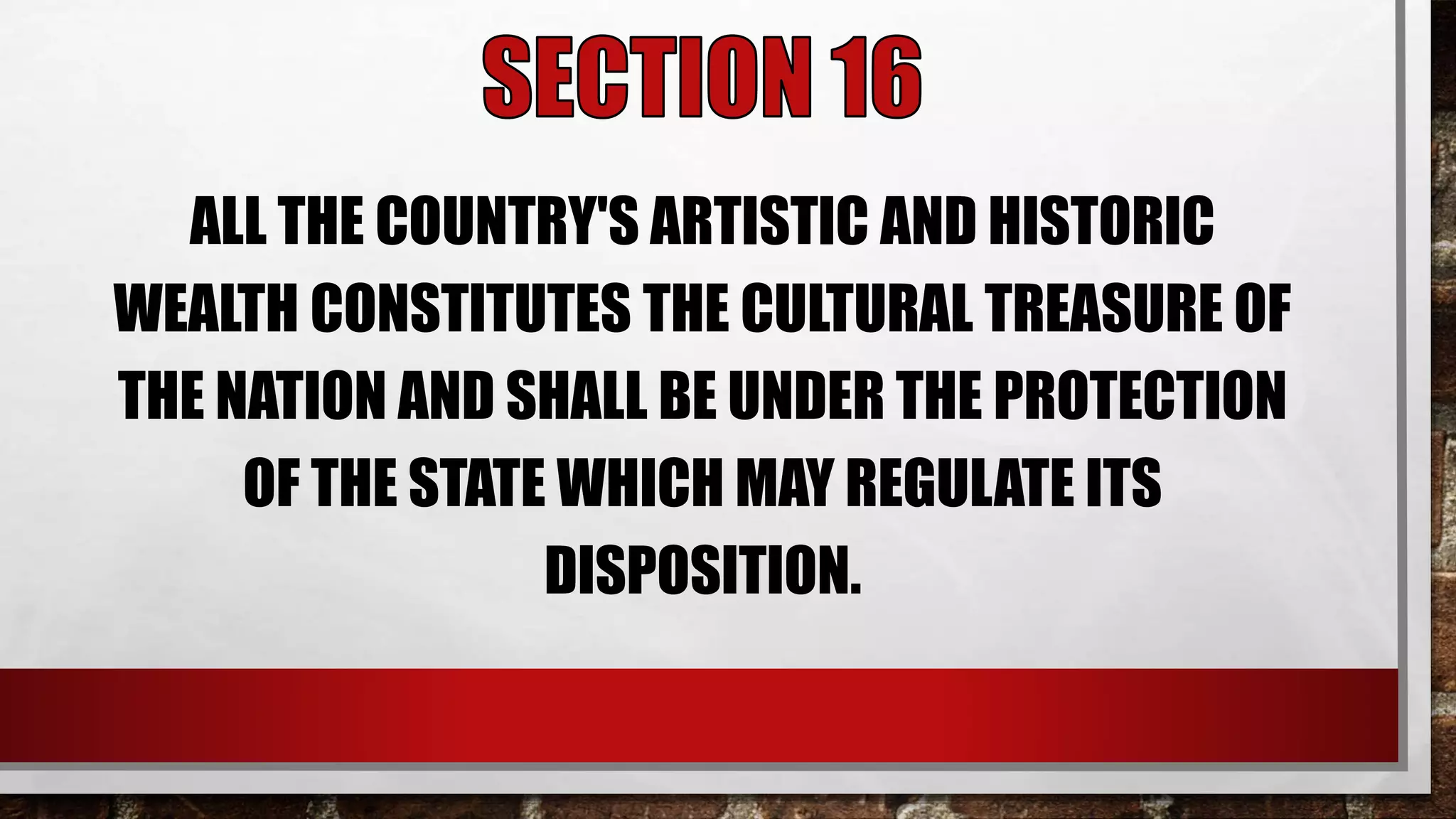 ARTICLE XIV OF THE 1987 PHILIPPINE CONSTITUTION | PPTX
