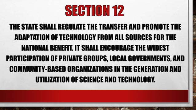 ARTICLE XIV OF THE 1987 PHILIPPINE CONSTITUTION | PPTX | Personal Taxes ...
