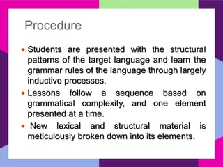 Silent Way Method and Communicative Language Teaching | PPTX