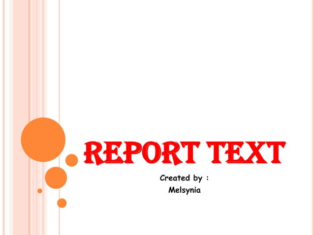 Report text | PPT