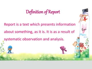 Report text | PPT