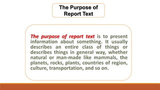 Report text | PPTX