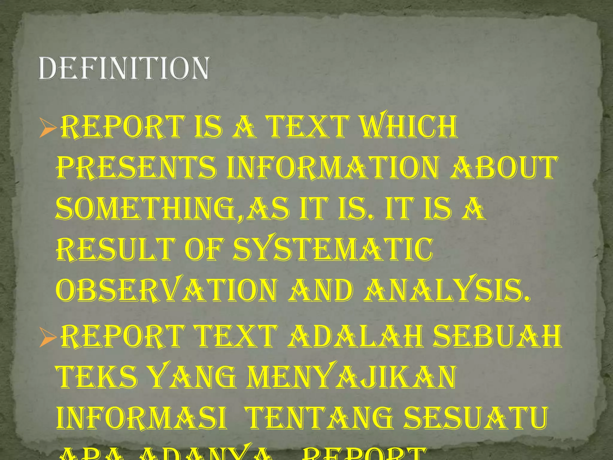 Report text glendio 9 d | PPSX