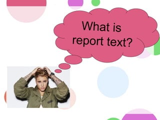 Report text ppt | PPT