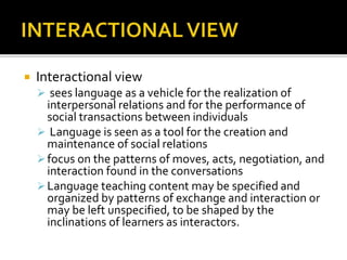 The Nature of Approaches and Methods in Language | PPTX