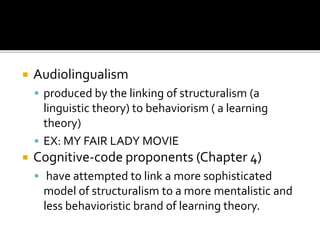 The Nature of Approaches and Methods in Language | PPTX