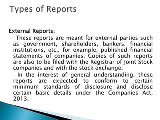 Report to management | PPTX | Stocks and Bonds | Personal Investing