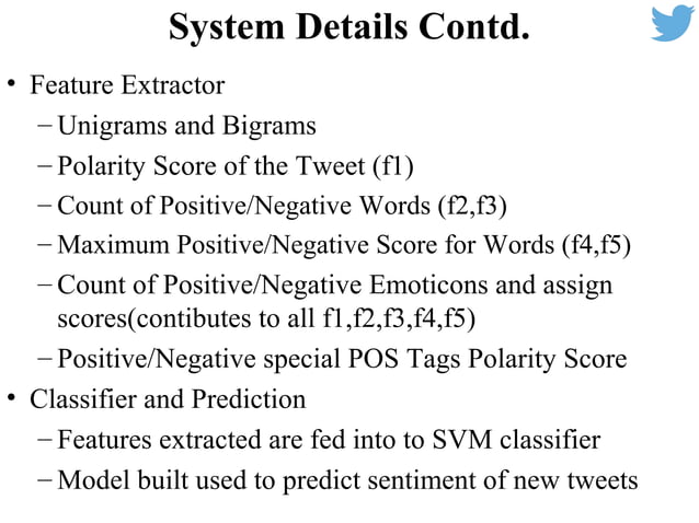 Sentiment Analysis in Twitter | PPT