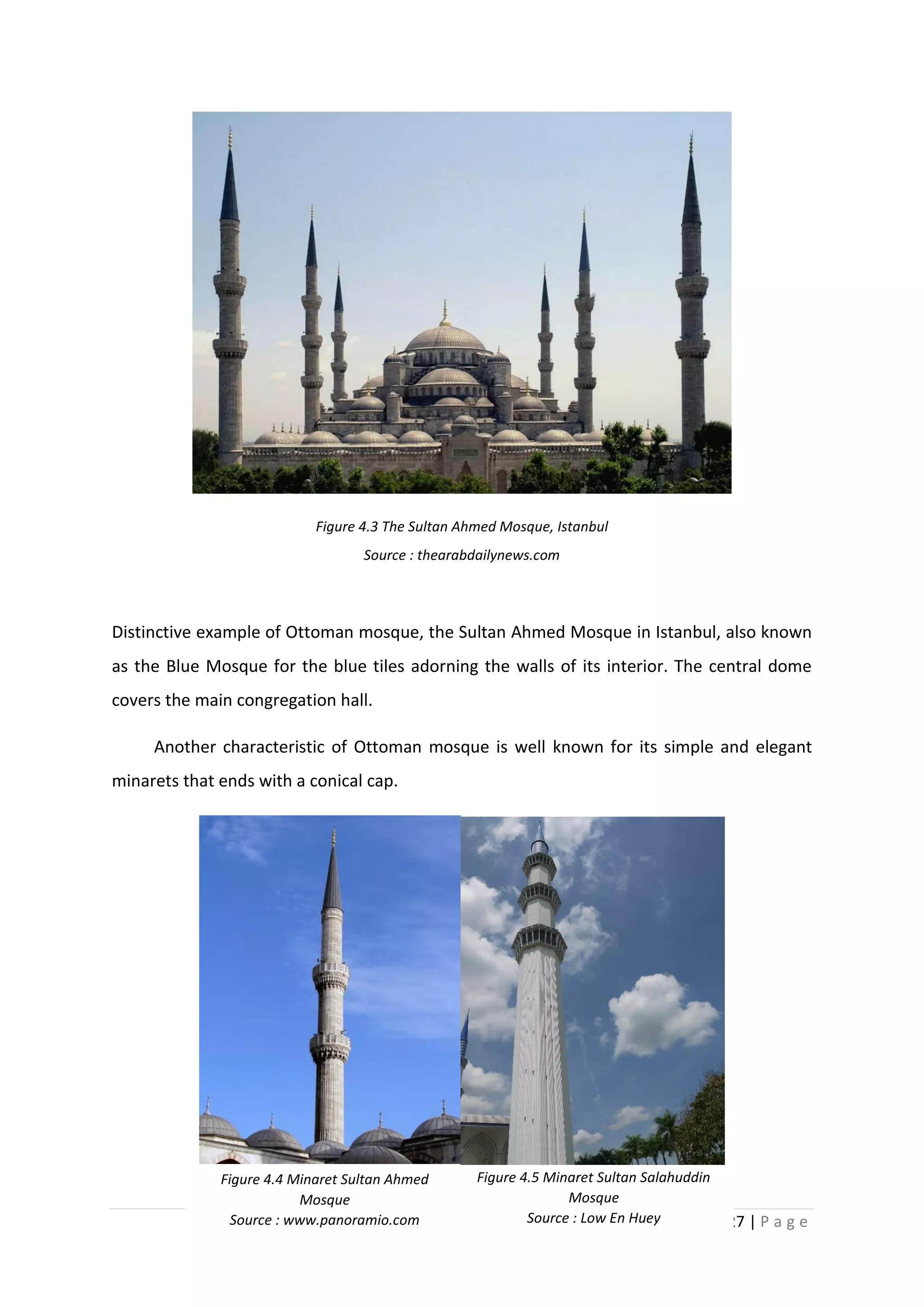 Shah Alam Blue Mosque Report | PDF