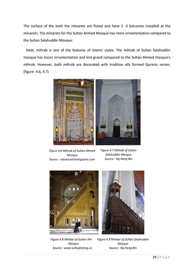Shah Alam Blue Mosque Report | PDF