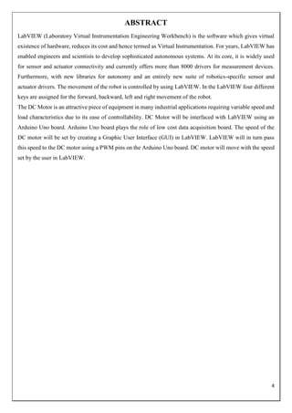 Report Remote communication of Robotic module using lifa | PDF