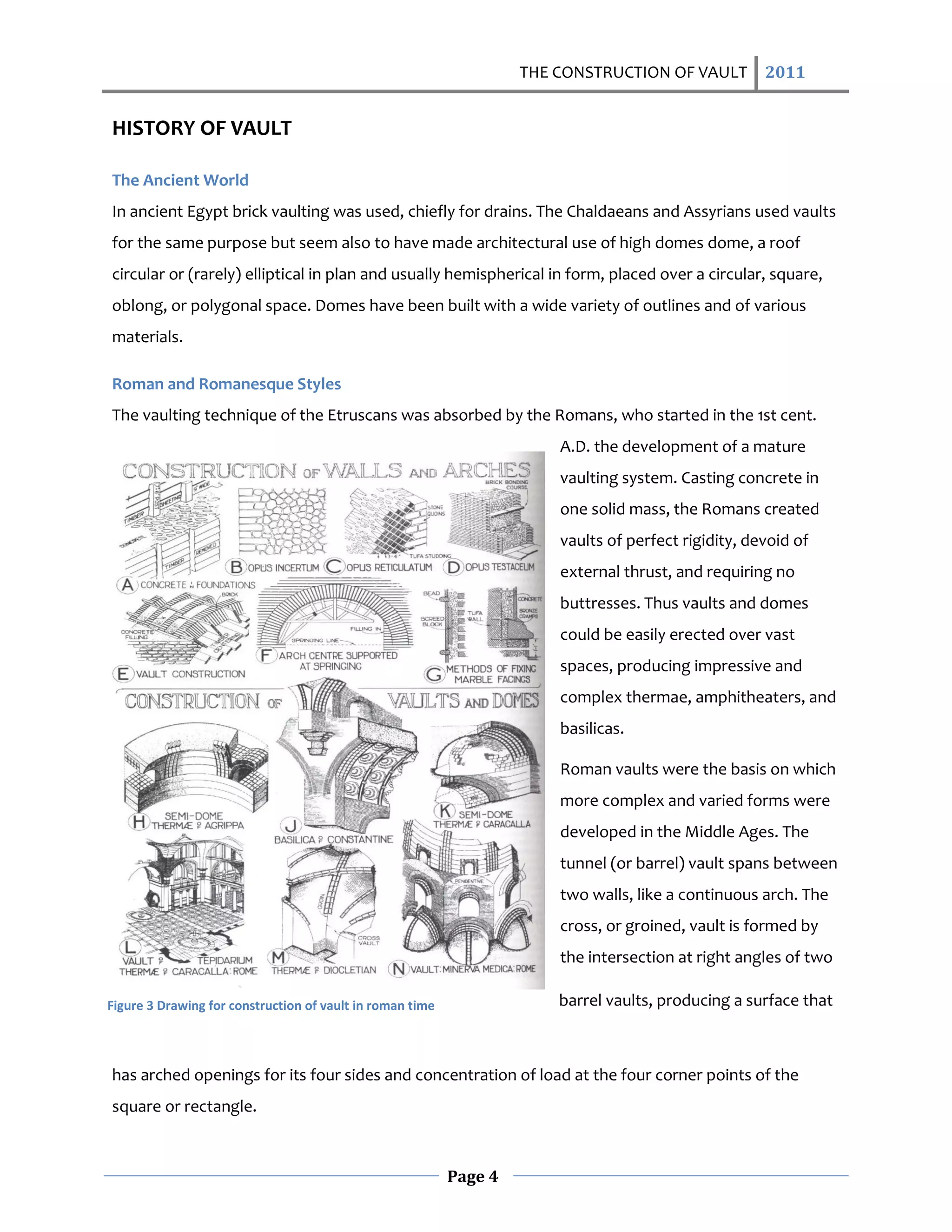 VAULT CONSTRUCTION | PDF