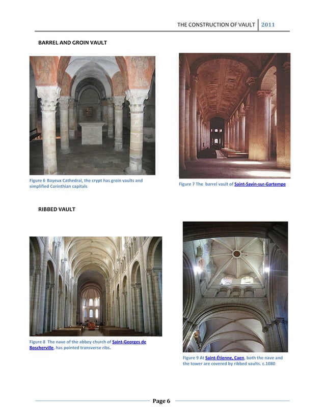 VAULT CONSTRUCTION | PDF
