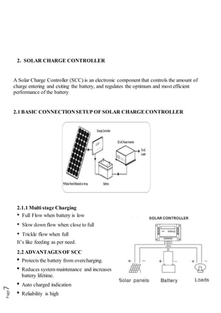 pwm solar charge controller designed for 10V solar Panel | DOCX