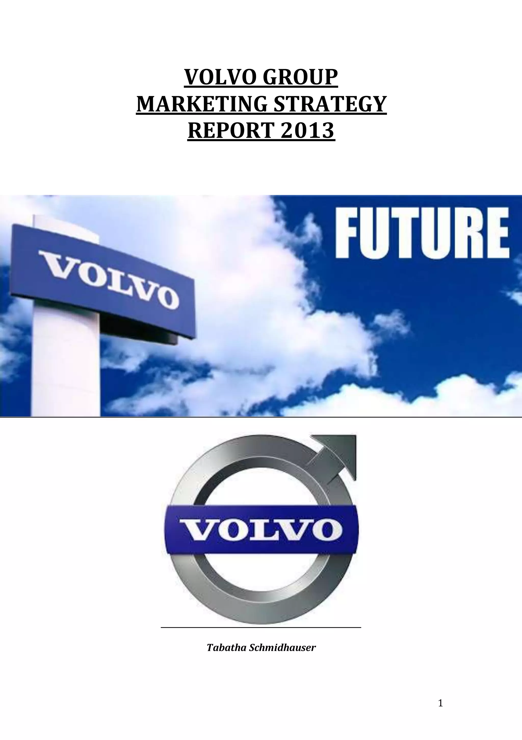 Volvo company training repoart | DOCX