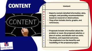REPORTS / PROPOSALS | PPTX