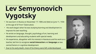REPORT VYGOTSKY - SOCIOCULTURAL THEORY.pptx