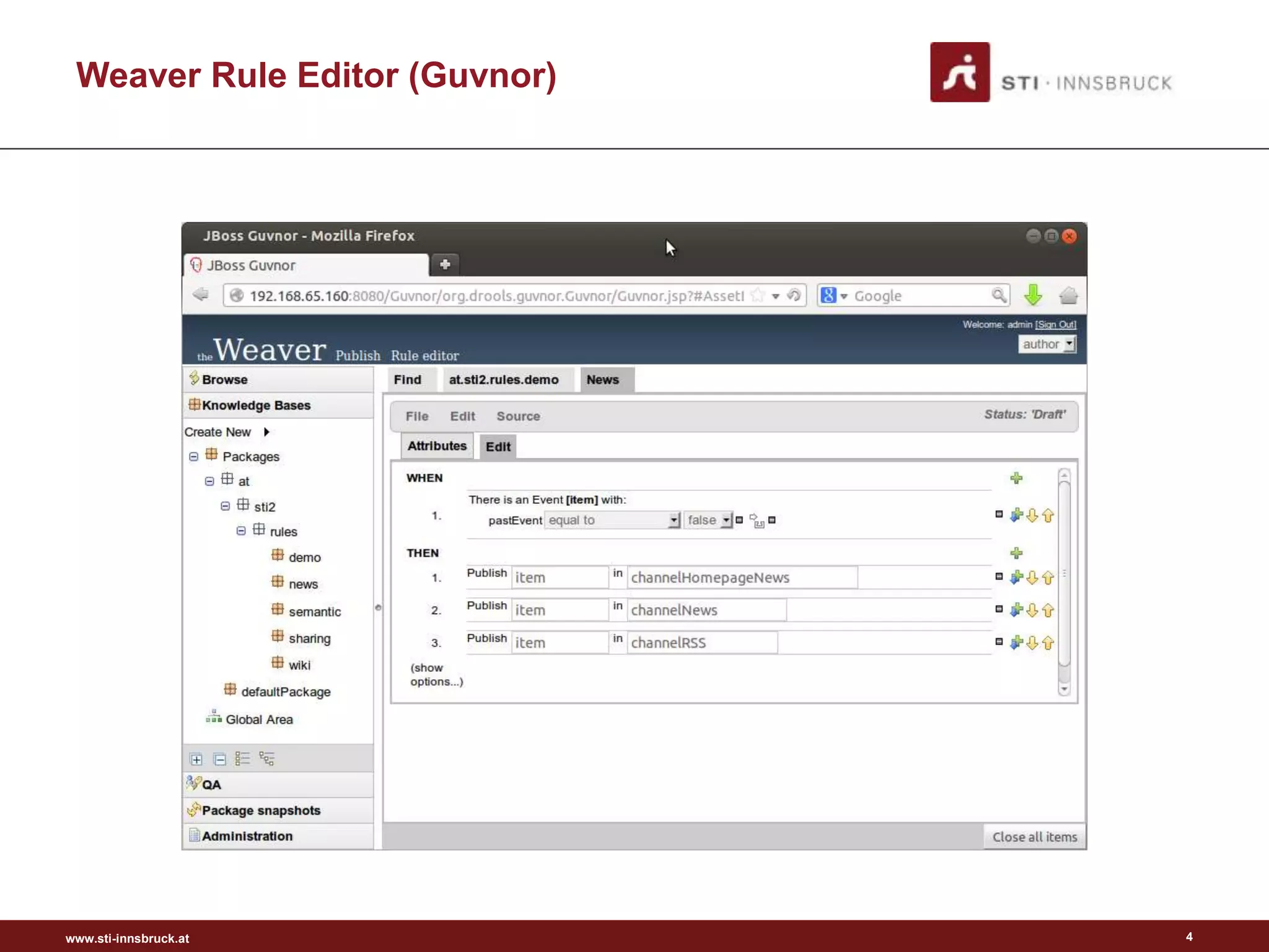 Report weaver 05.06.2013