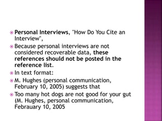 Report writing- APA style | PPTX