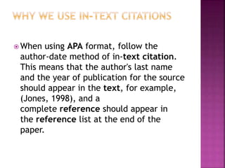 Report writing- APA style | PPTX
