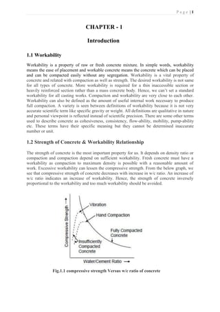 Minor Report file - To understand the behavior of strength and ...