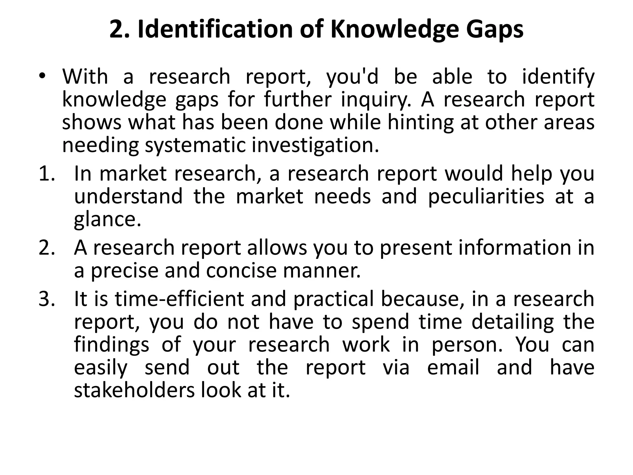 Research Report Writing | PPTX