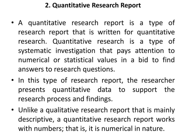Research Report Writing | PPTX