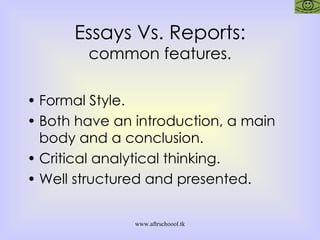 Report Writing | PPT