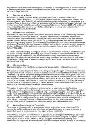 Report writing | PDF