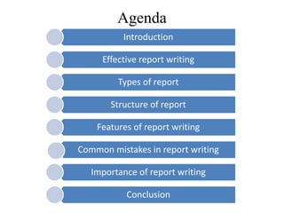Report writing | PPTX
