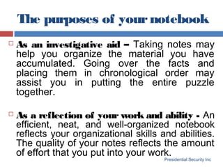 Report writing | PPT