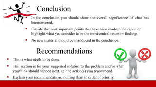 Report Writing | PPTX