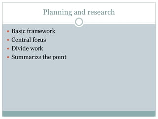 Report writing | PPT