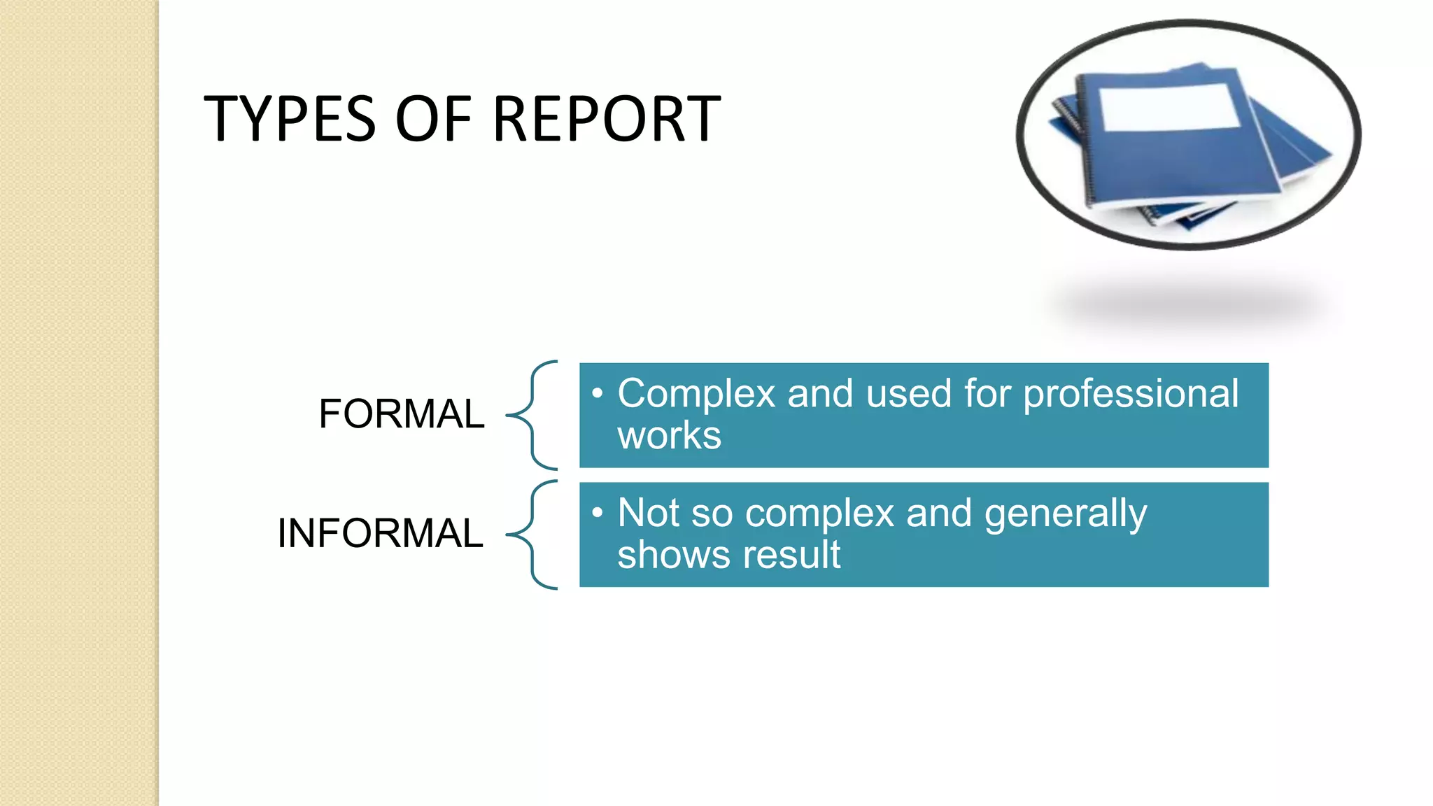 Report writing | PPTX
