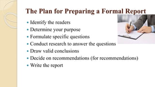 Report writing | PPTX