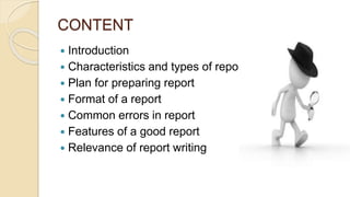 Report writing | PPTX