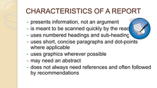 Report writing | PPT