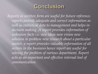 Report writing | PPTX | Educational Assessment | Education