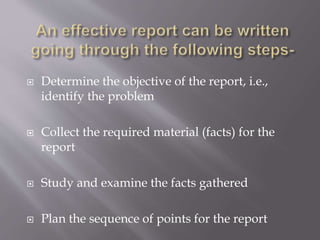Report writing | PPTX | Educational Assessment | Education